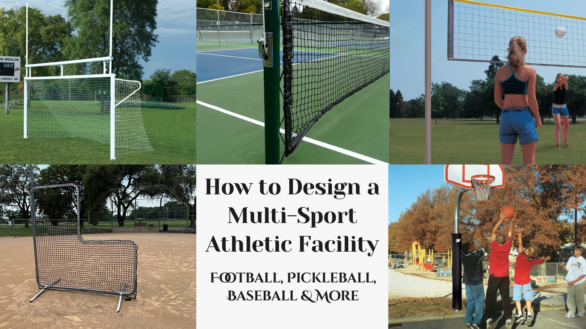 How to design a multi-sport athletic facility: football, pickleball, b ...
