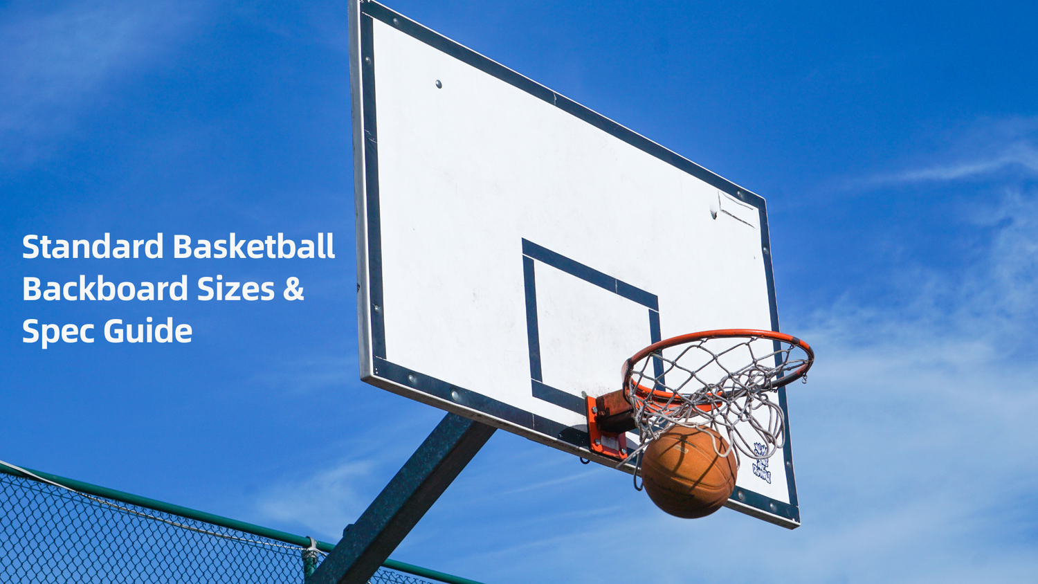Standard basketball backboard sizes & spec guide – bisoninc
