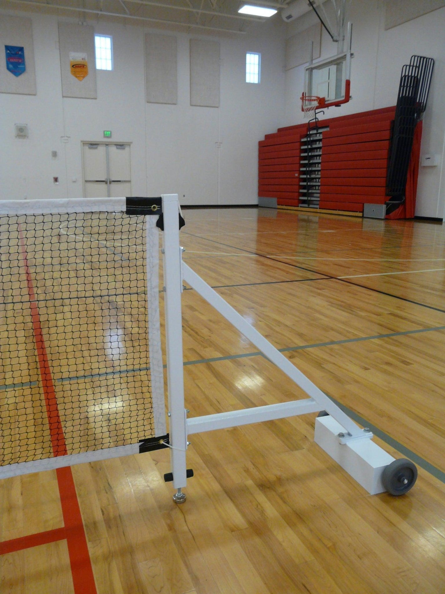 Portable p.e. pickleball system – bisoninc